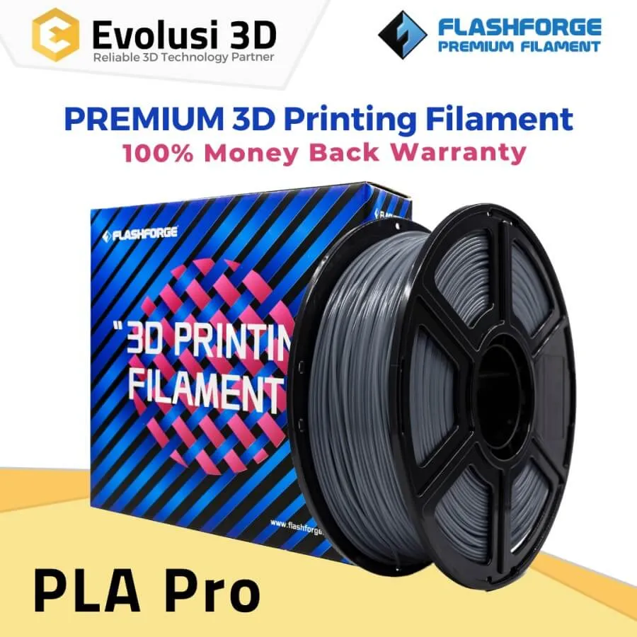 PLA Pro Filament 1kg for any FDM Random – Evolusi 3D Shop